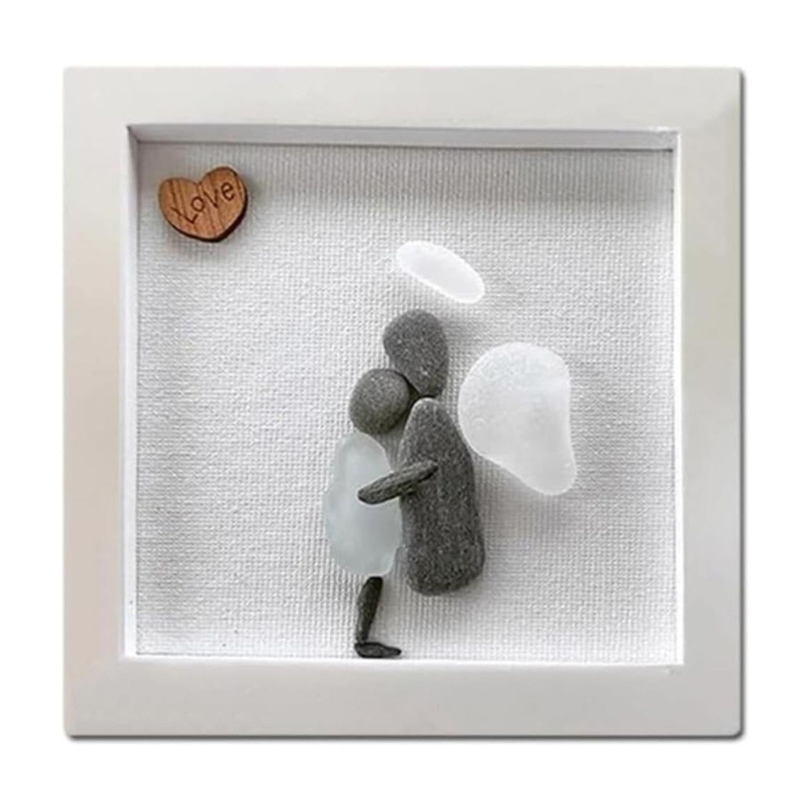Elbeaqi Memorial Gift Sorry For Your Loss Gift Sea Glass Art Sympathy ...