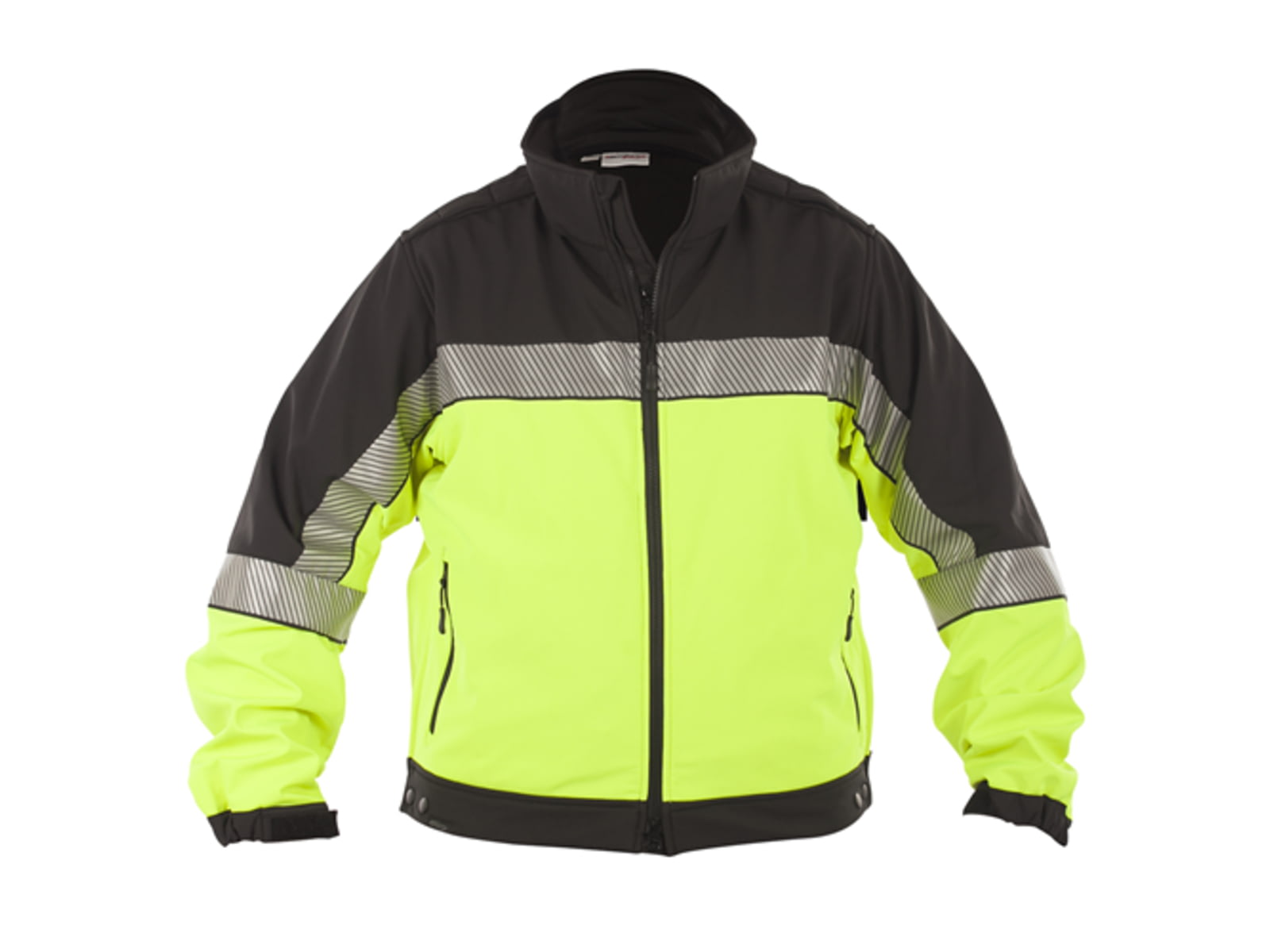 Elbeco Shield Color Block Soft Shell Jacket, Black / Hivis - - Walmart.com