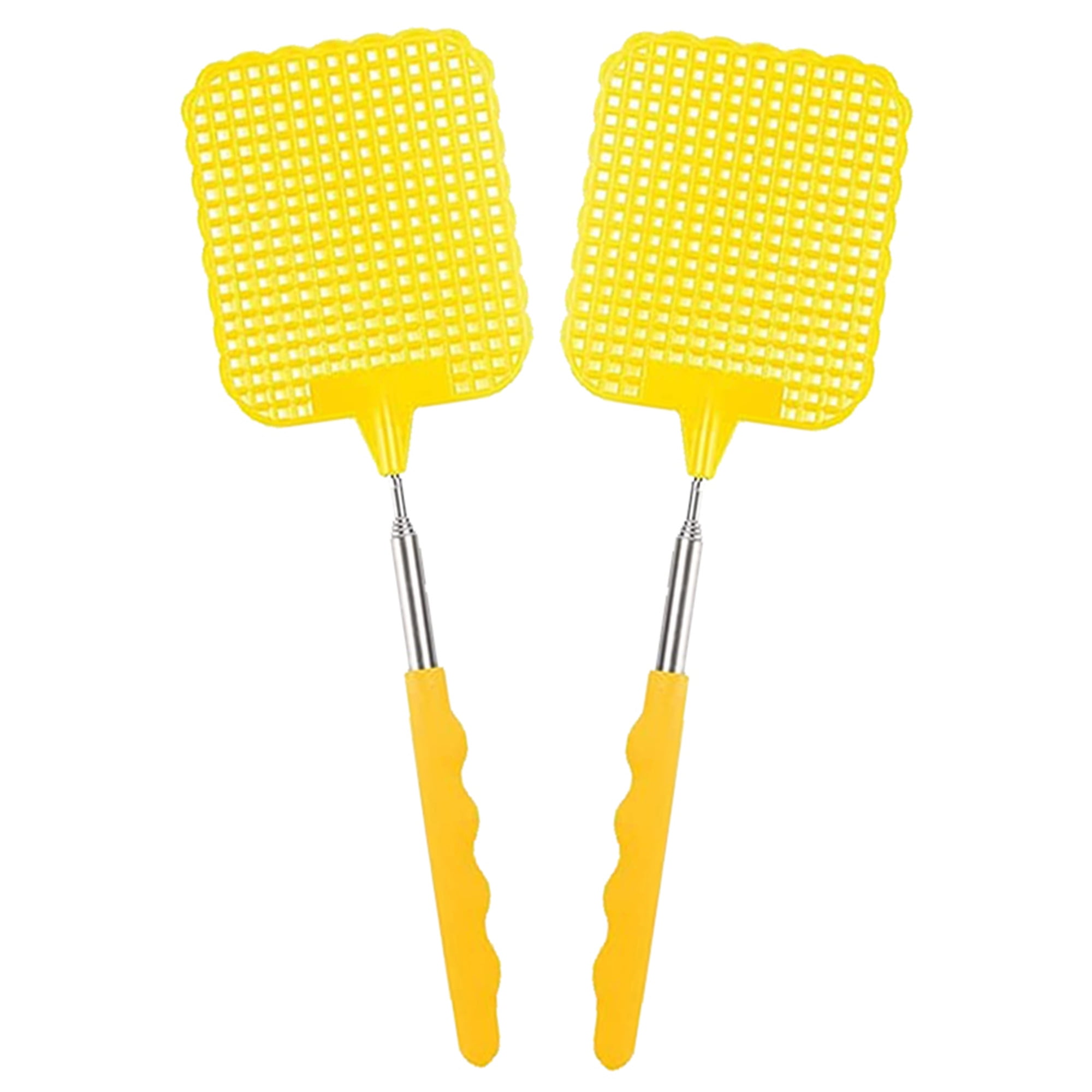 Elbourn 2-Pack Telescopic Swatter, Fly Swatters Multi Color, Heavy Duty ...