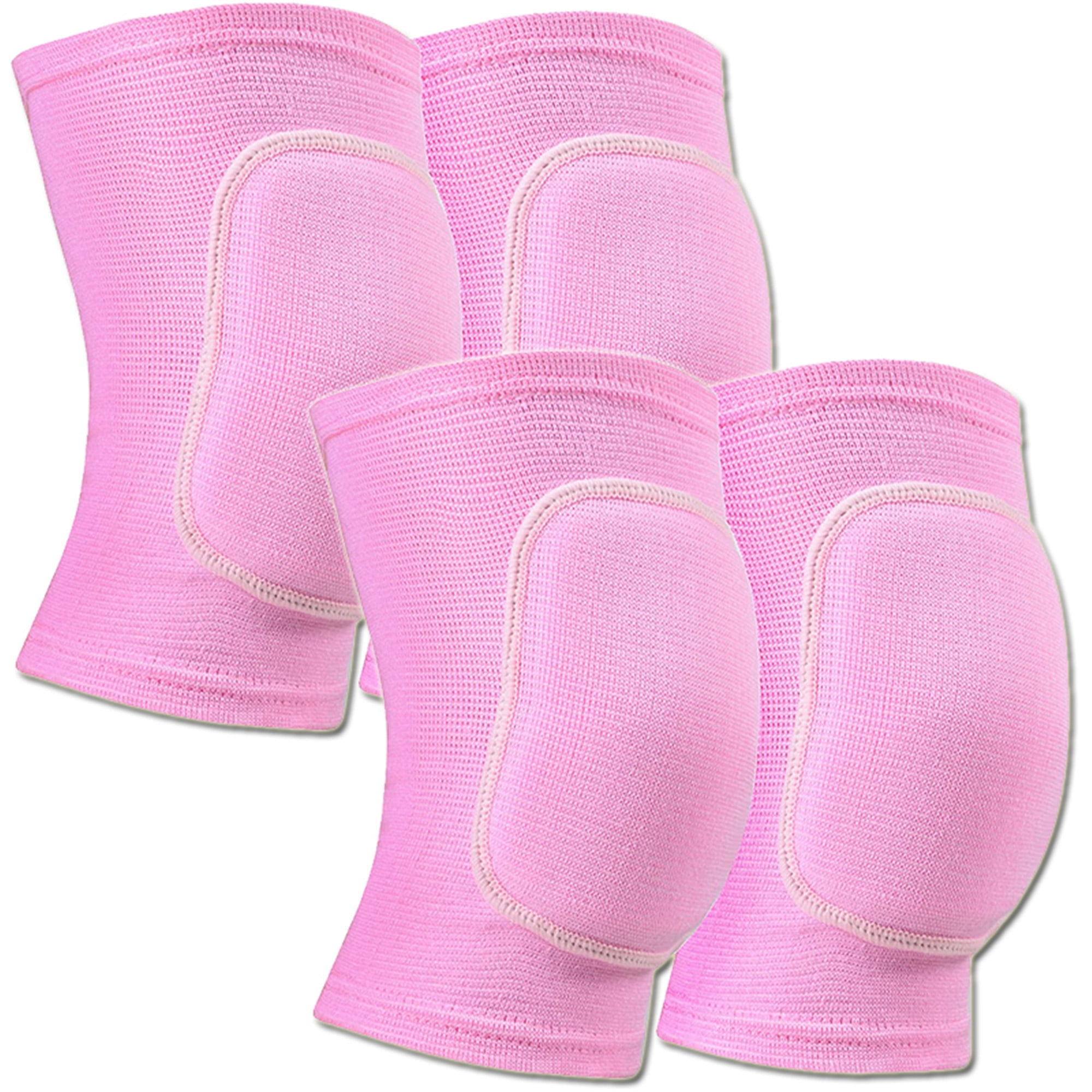 Elbourn 2-Pair Knee Pads/ Elbow Pads/ Shin Pads for Volleyball ...