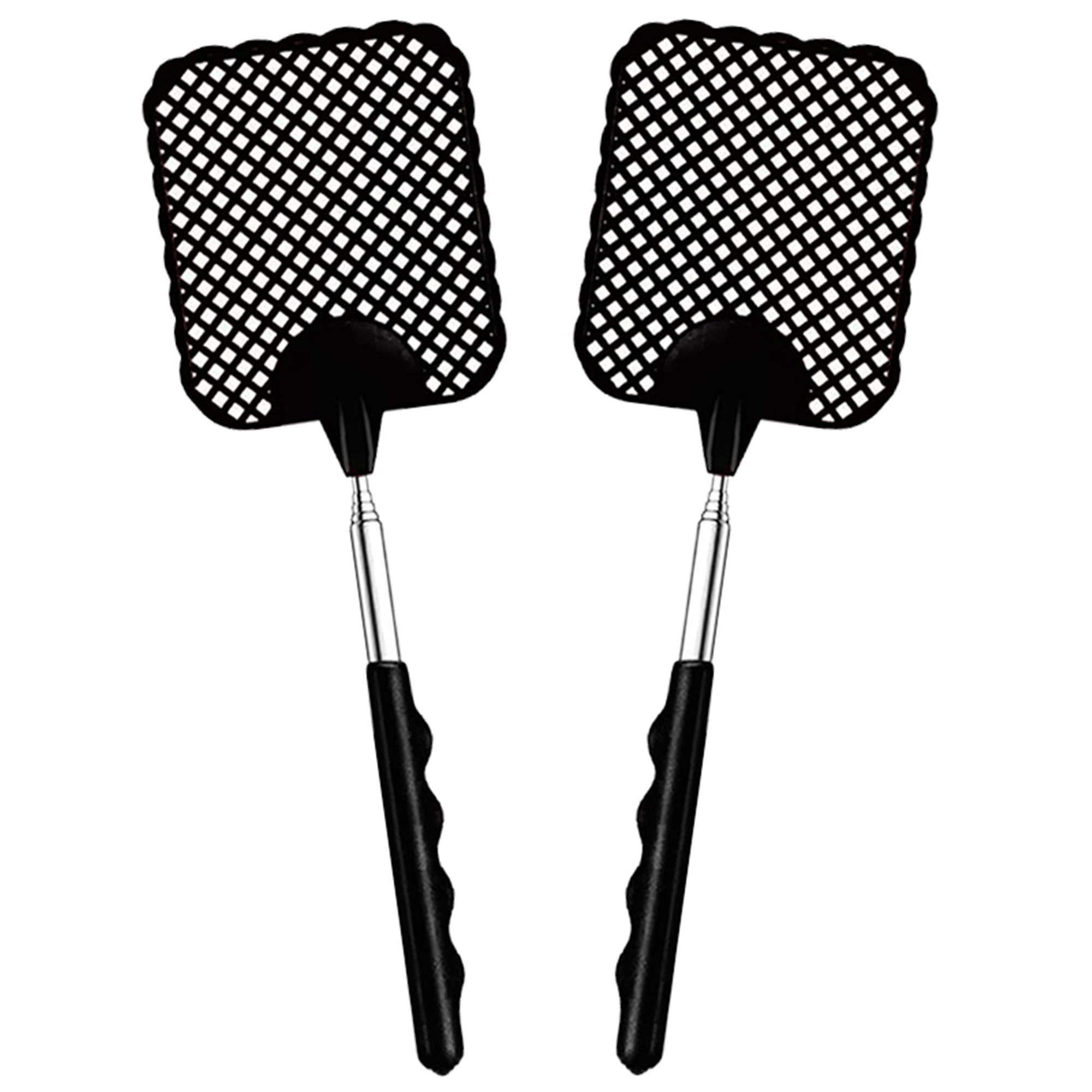 Elbourn 2-Pack Telescopic Swatter, Fly Swatters Multi Color, Heavy Duty ...