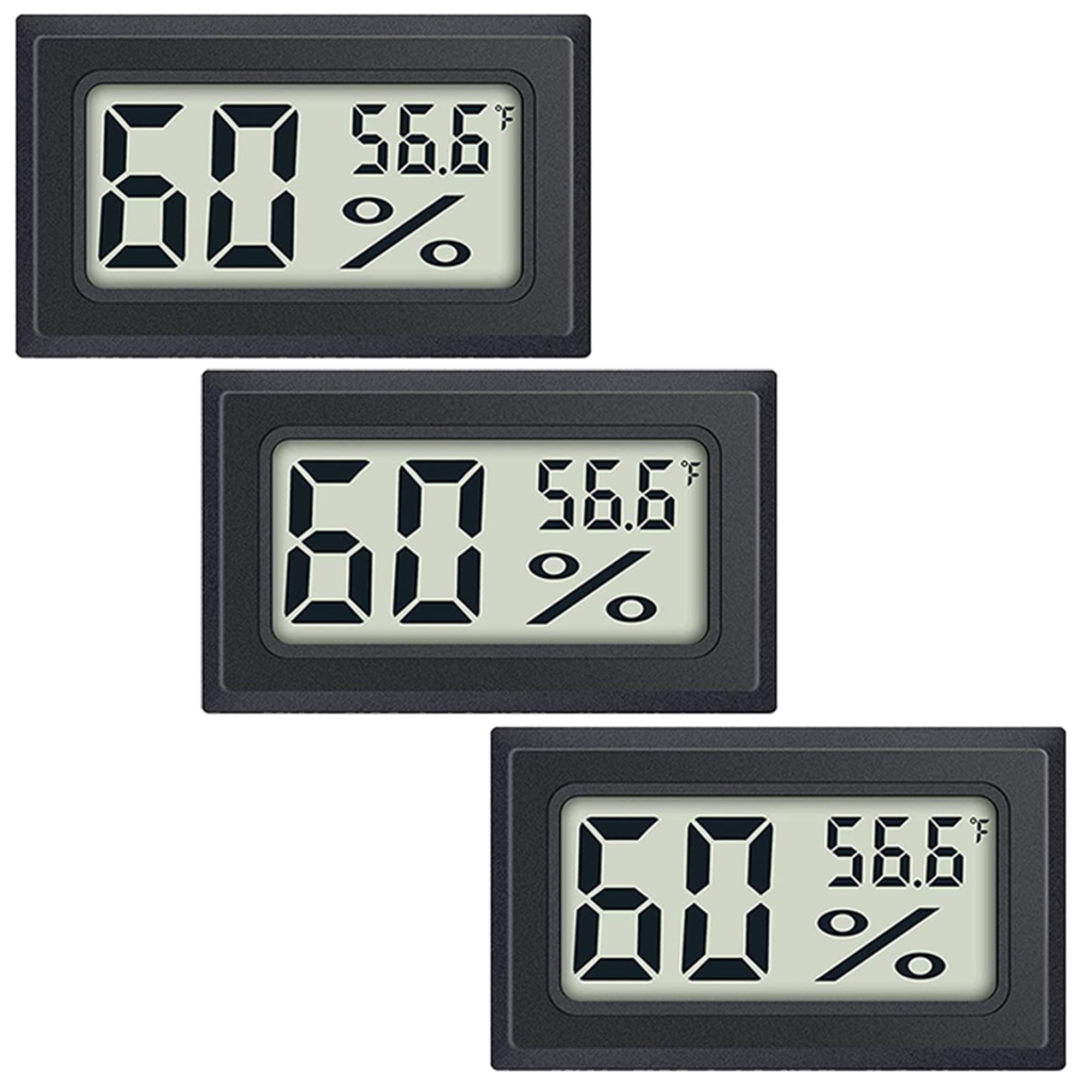 Elbourn Wireless Indoor/Outdoor Thermohygrometer, 3 Pack - Walmart.com