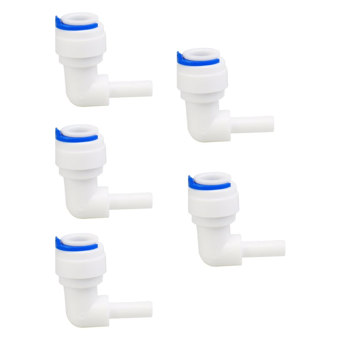 Elbow, 3/8"-1/4" Tube OD Quick Connect Water Purifier Tube Fitting ...