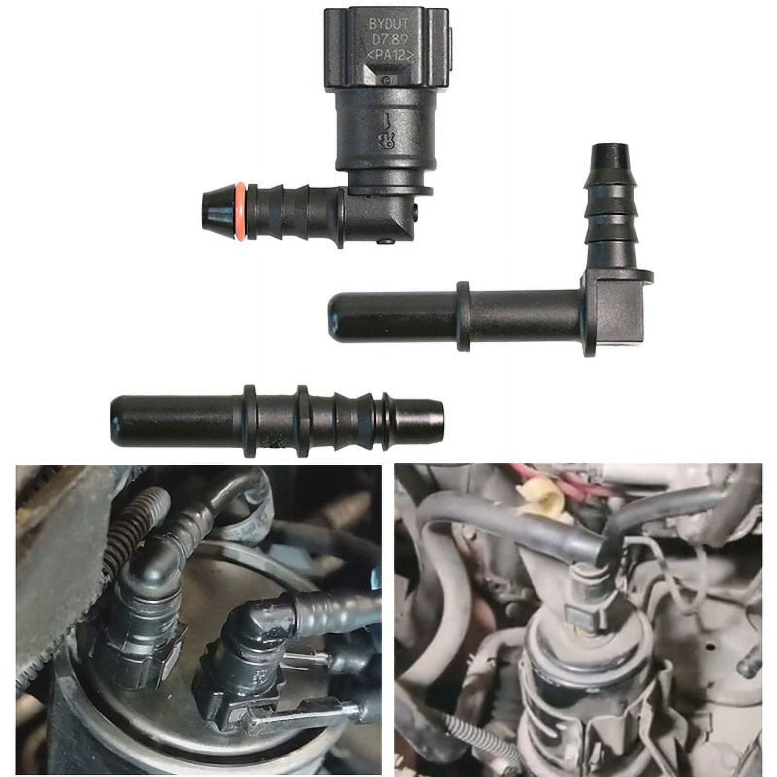 Elbow 7.89mm ID6 Car Fuel Line Hose Pipe Coupler Quick Release ...