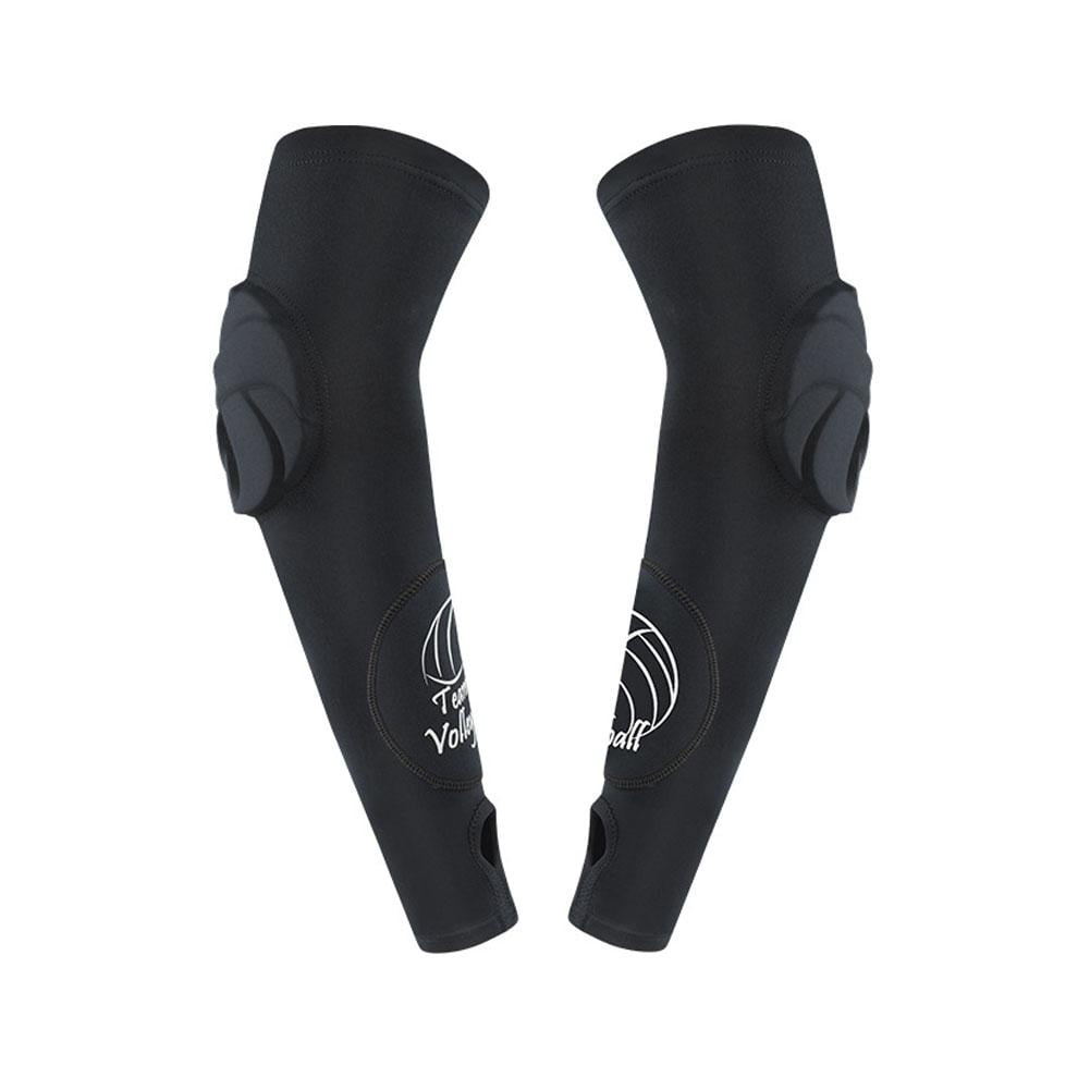 Elbow Arm Guards Sleeve Volleyball Wrist Guard Compression Protective ...