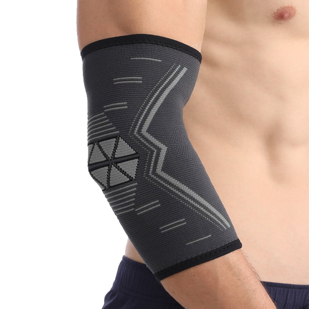 Elbow Brace Compression Support Sleeve - Men Women Arm Support Elastic ...