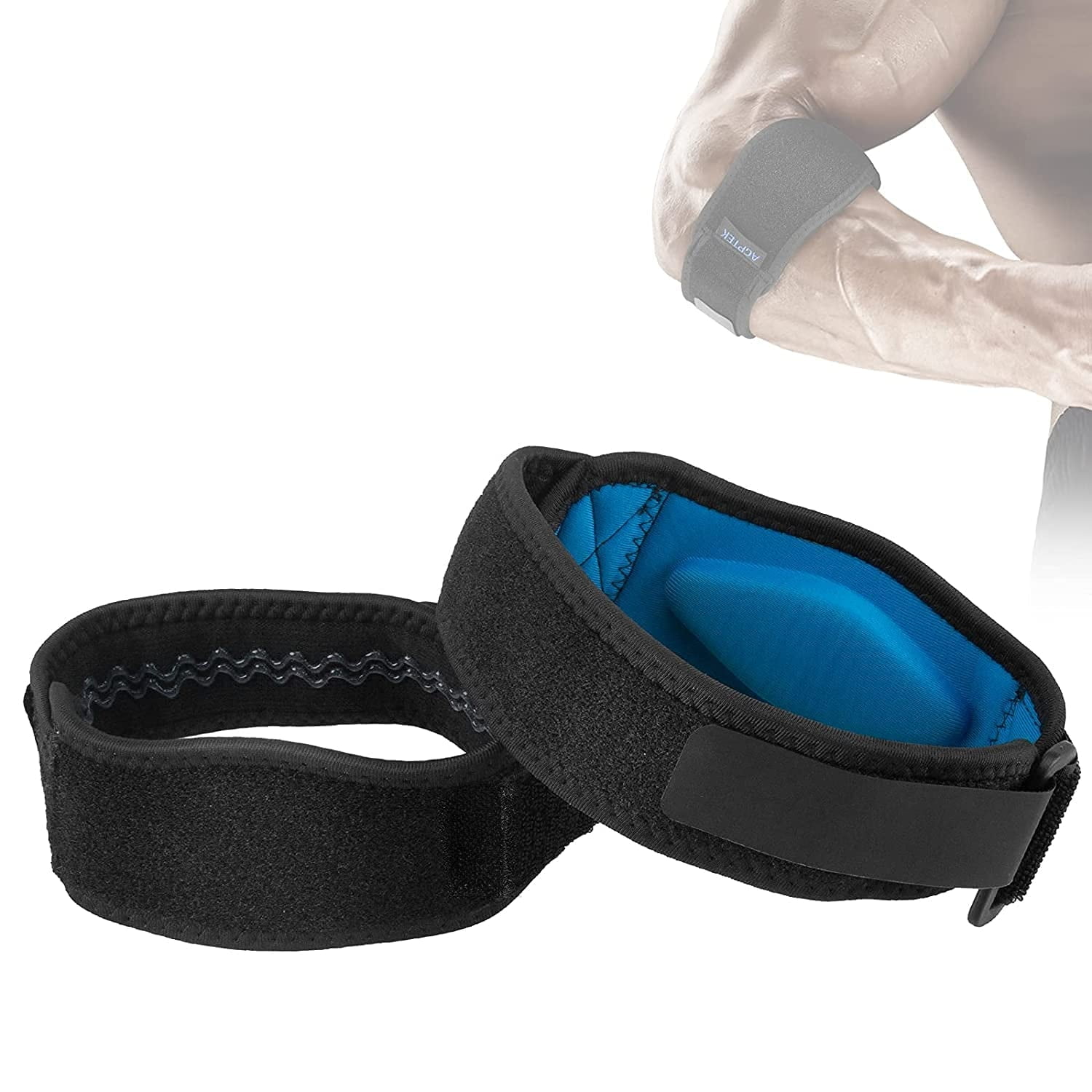 Elbow Brace for Tendonitis and Tennis Elbow 2 Pack, Tennis Golfers ...