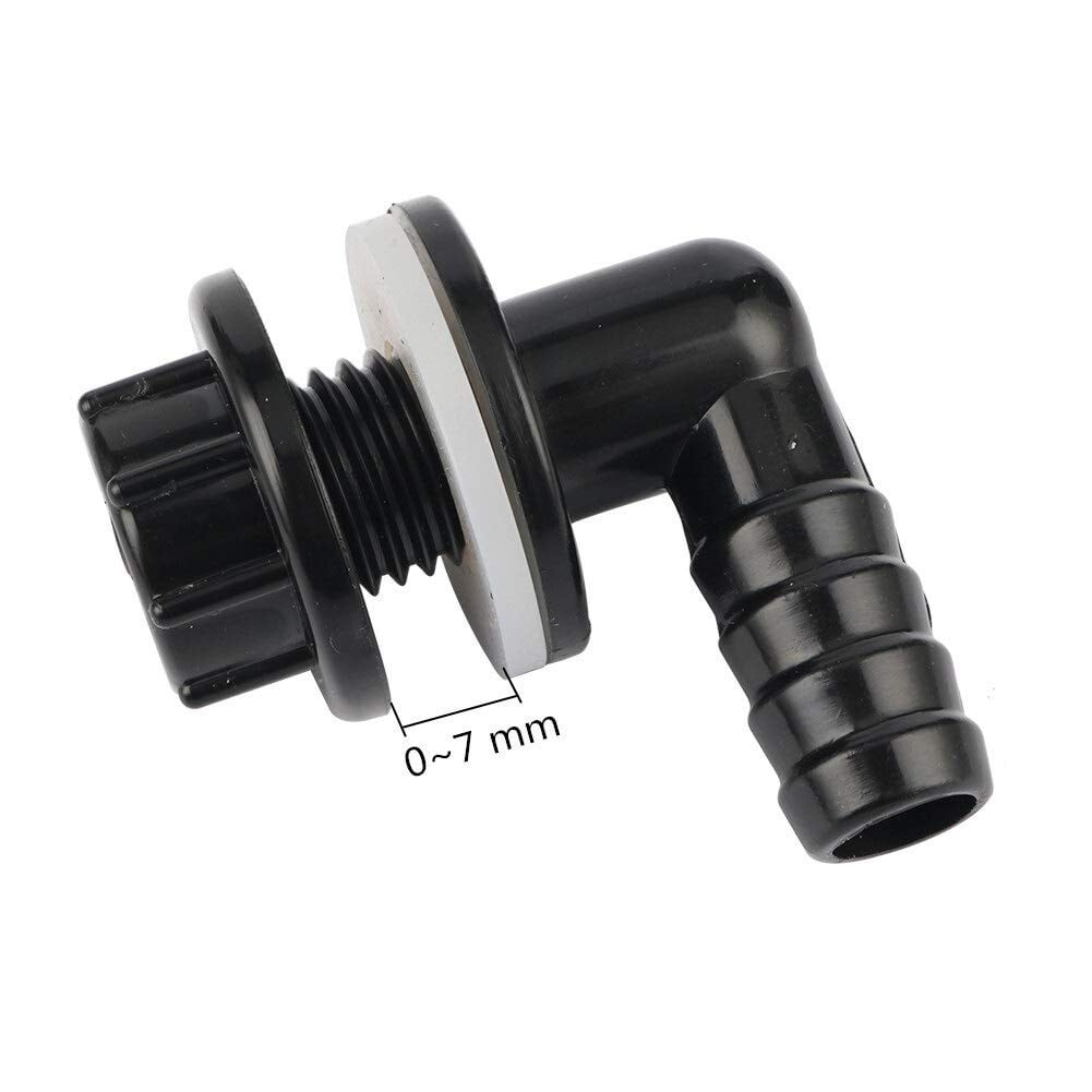 Elbow Connector 3/8\" to 14mm Hose Nozzle for Water Tank Fish Tank ...
