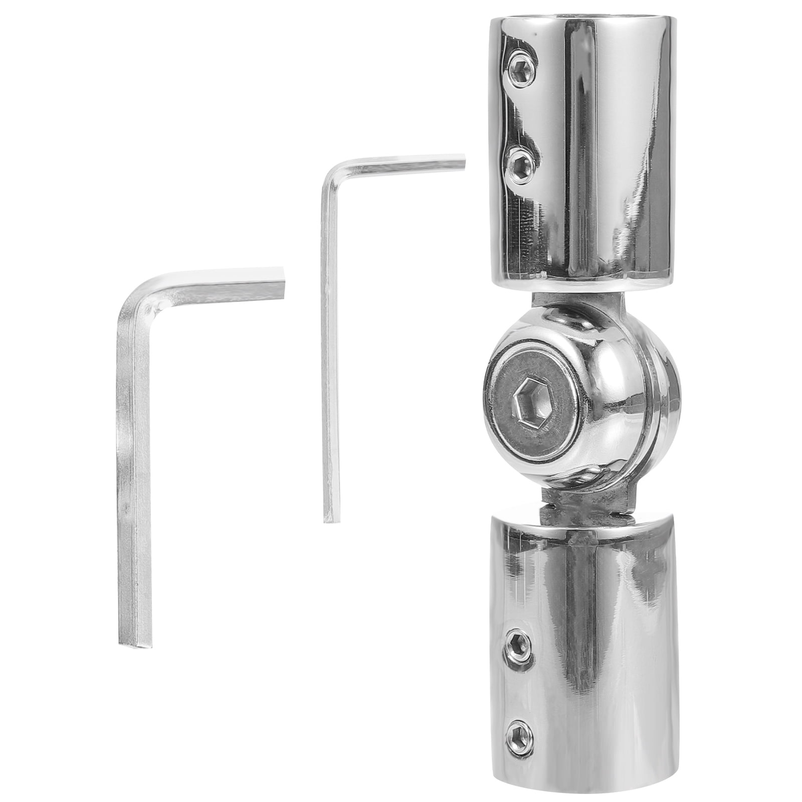 Elbow Connector for Window Curtain Rods Metal Corner Pole Hook ...