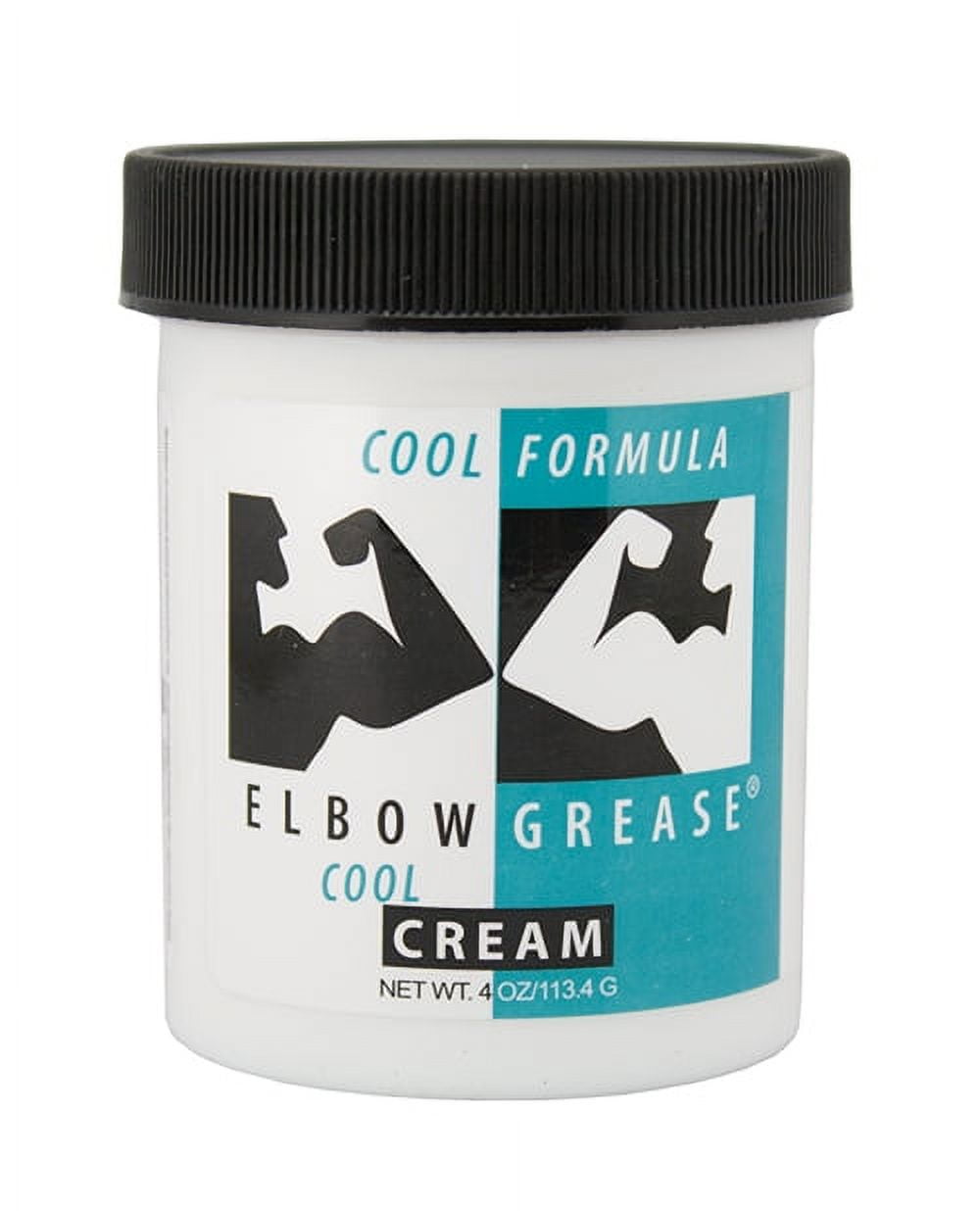 Elbow Grease Cool Cream with Menthol - Oil-Based Lube | 1oz - Walmart.com