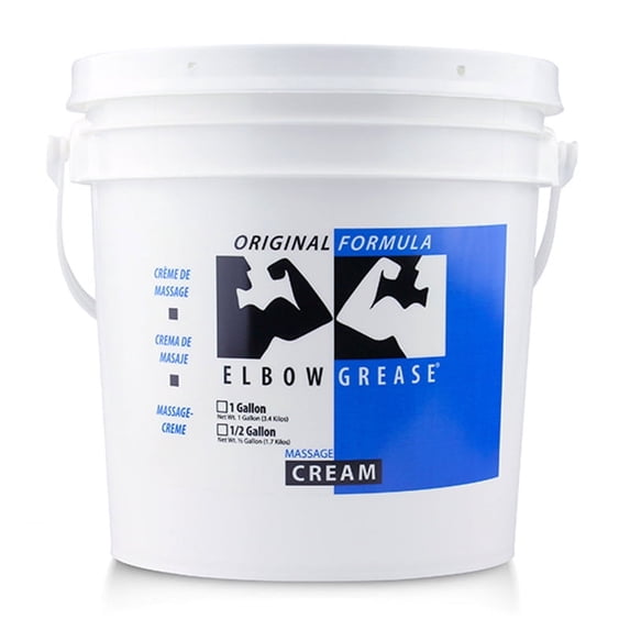 Elbow Grease Original Lubricant Cream Gallon - Long-lasting Lube ...
