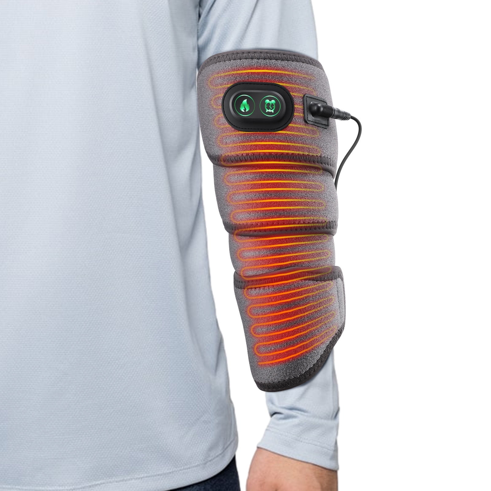 Elbow Heated Pad Wrap for Multiple Body Areas, Flexible Electric ...