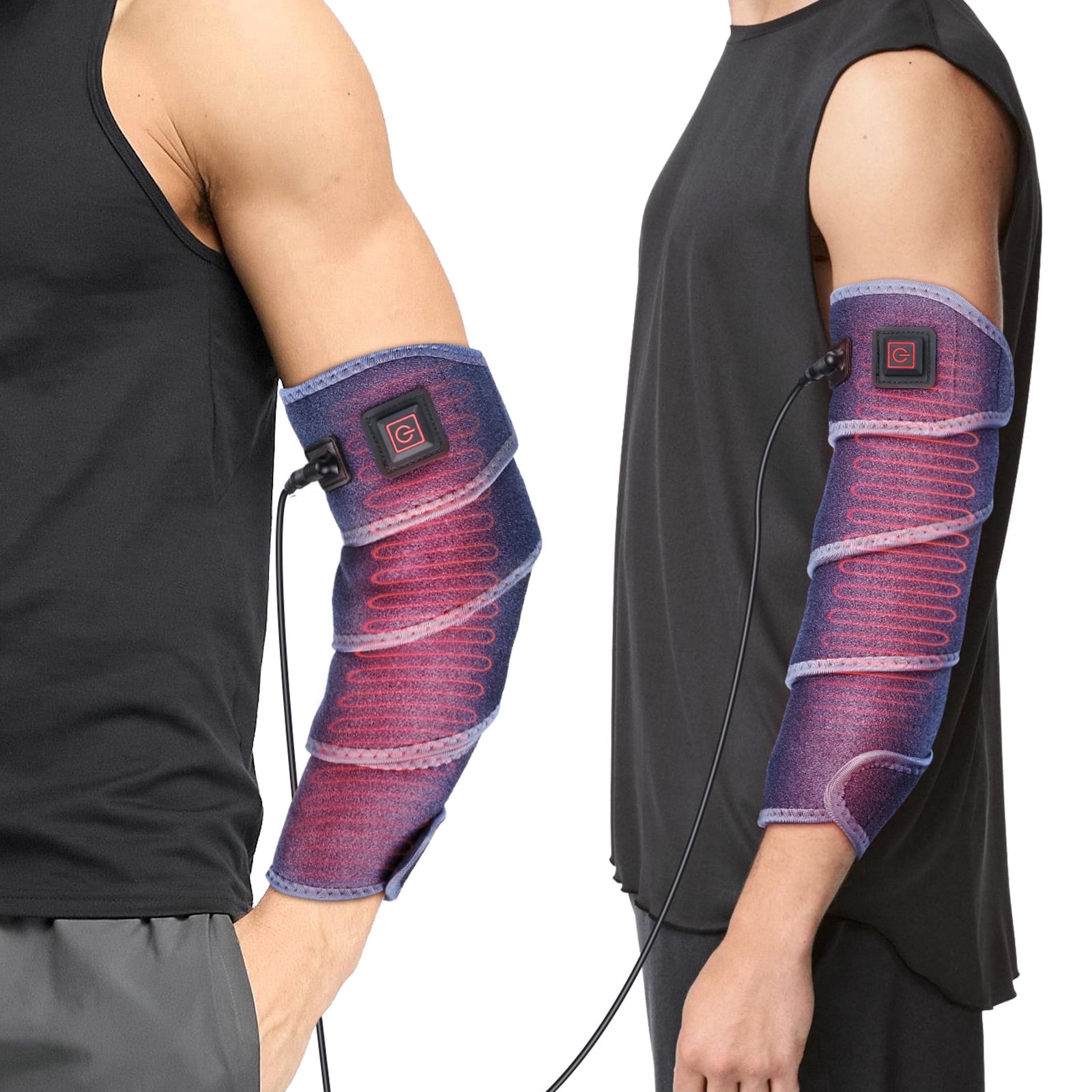 Elbow Heating Pad Wrap for Multiple Body Areas Heated Elbow Brace ...