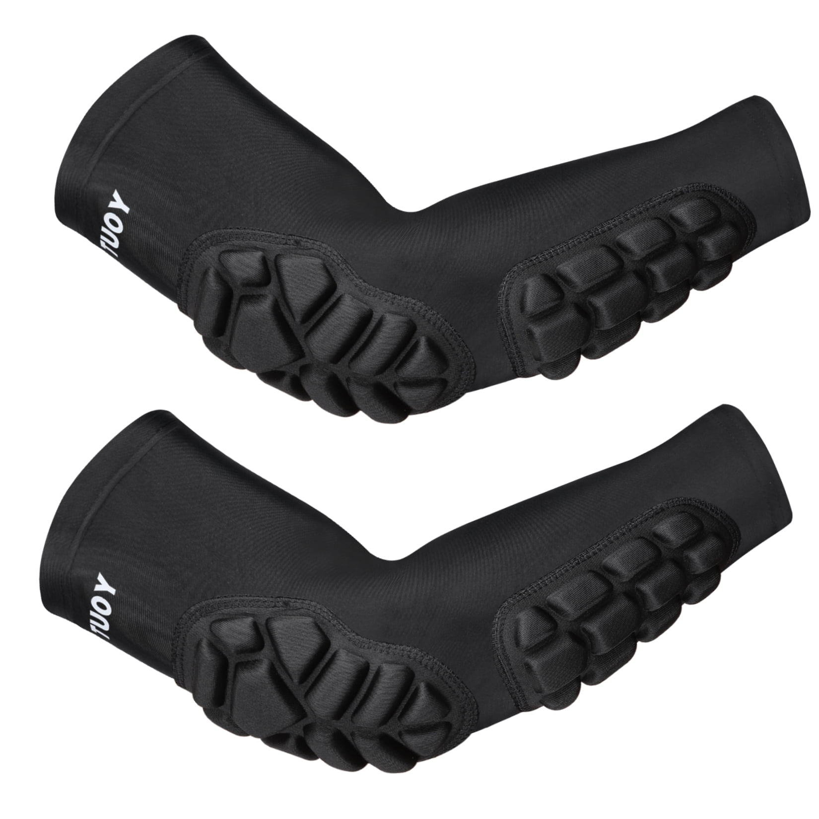 Padded Arm Sleeves Elbow Forearm 2 Pack Crashproof Pads Protection for ...