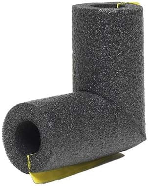 Elbow Pipe Insulation, Polyethylene Foam, Gray, For 1/2-In. Copper Pipe ...