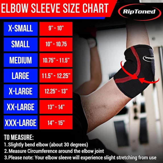 Elbow Sleeve Weightlifting - Elbow Wraps Compression Support & Pain ...