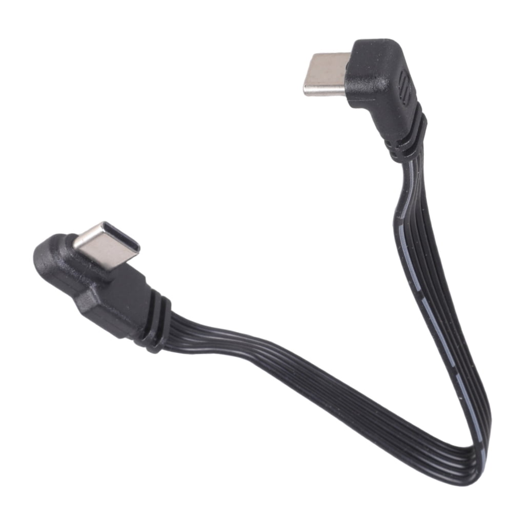 Elbow/Straight Head Type C Data Cable 45W Fast Charging Cord Wire ...