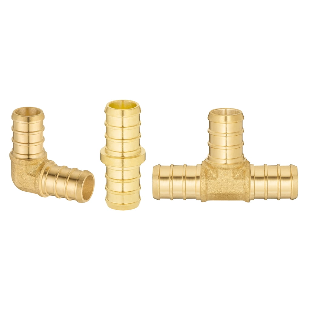 Elbow Tees Straight Couplings Set Corrosion Resistant 1/2inch Elbow ...