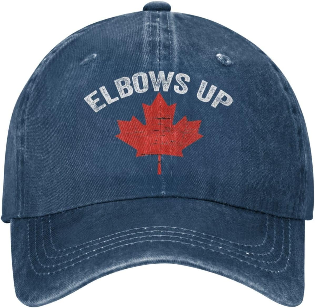 Elbows Up Canada Cap for Womens Free Proud Canadian Mens Baseball Cap ...