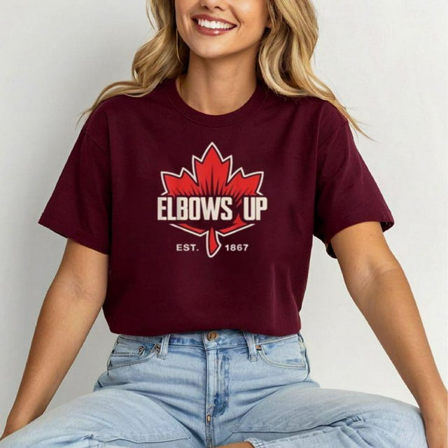 Elbows Up Canada Est. 1867 UNISEX T-Shirt, Sweatshirt, Hoodie, for men ...