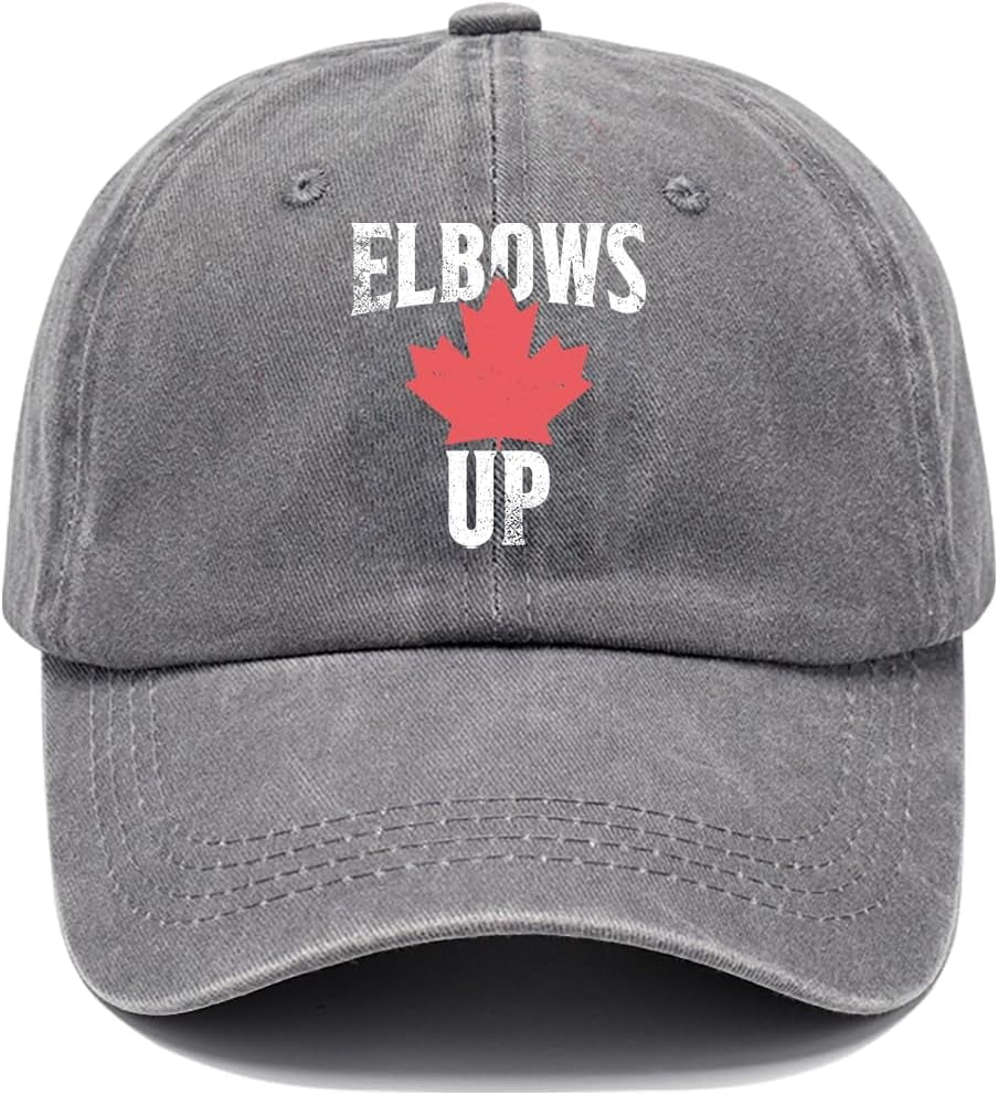 Elbows Up Canada Hat, Elbows Up Cap, True North Strong and Free Proud ...