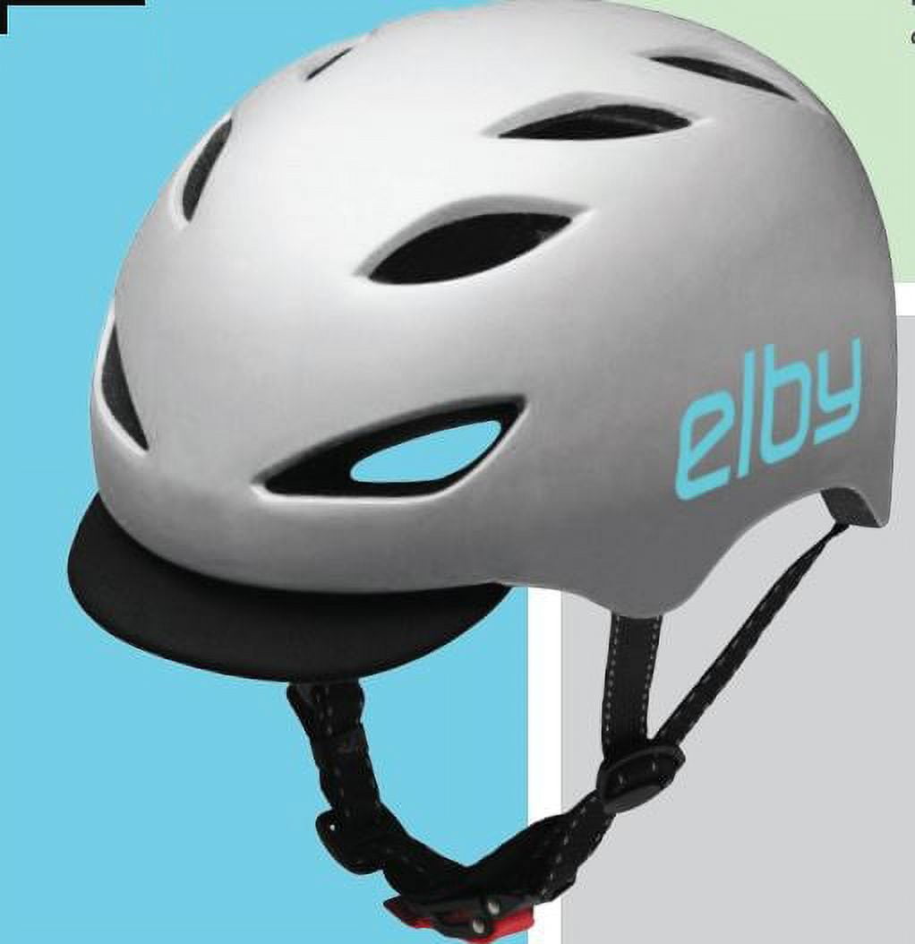 Elby Ebike Commuter Helmet Gray with Visor - Walmart.com
