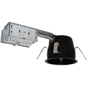 TORCHSTAR 12Pack 4 Inch Classic White Recessed Light Trim, Metal Can ...