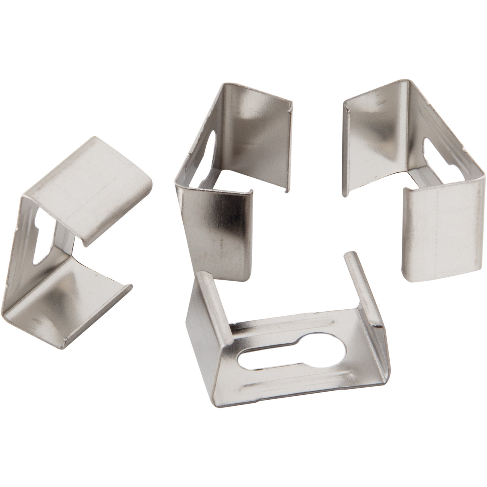 Elco Eudmt37 Aluminum Channel Mounting Clips - Silver - Walmart ...