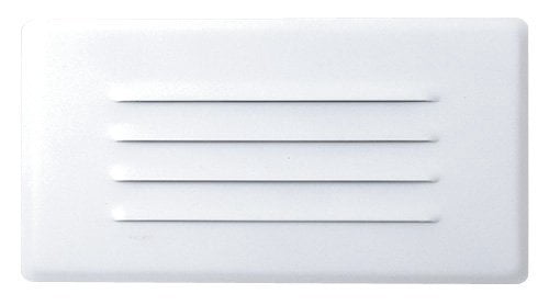 Elco Lighting ELST42W Incandescent Step Light with Louvered Faceplate ...