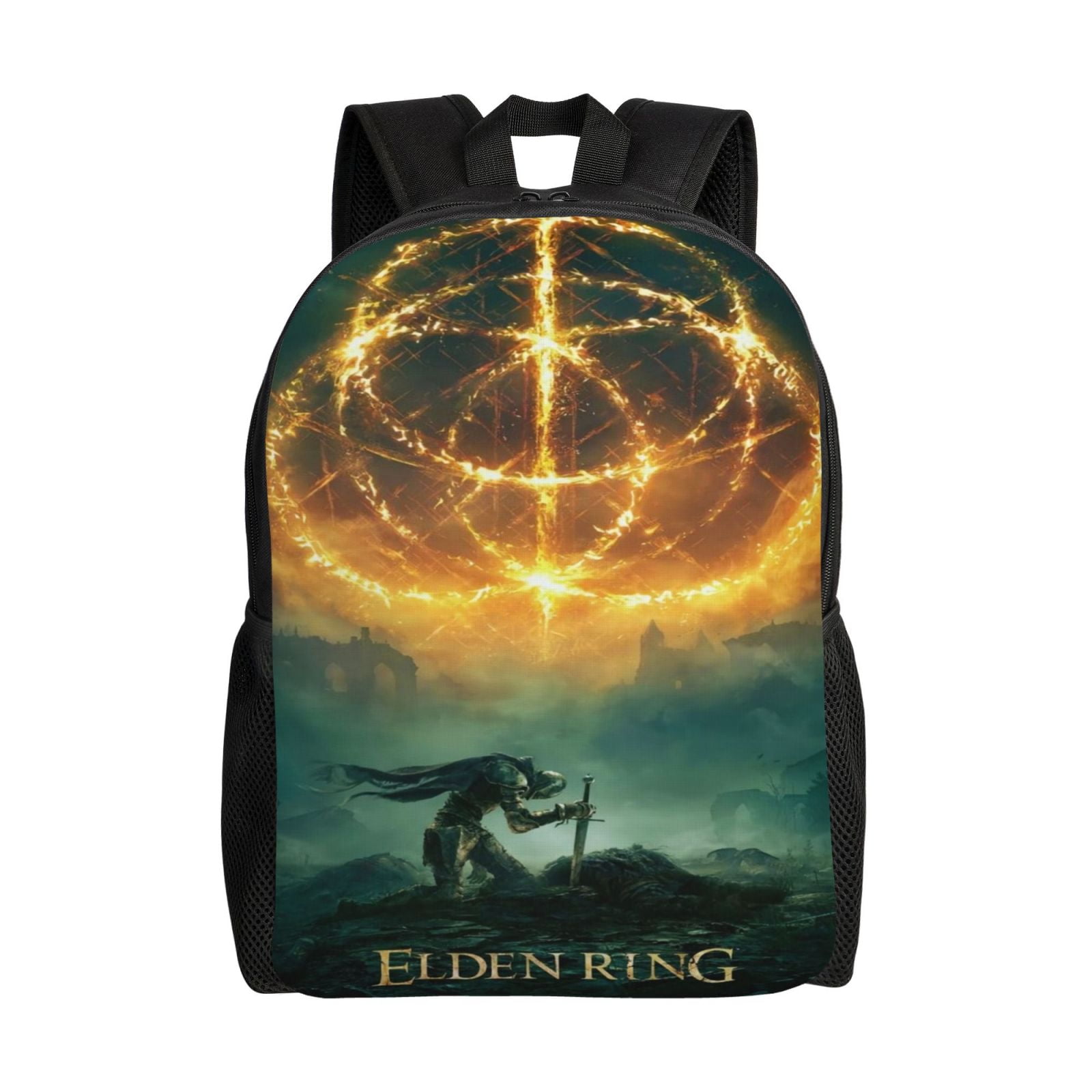 Elden Ring Backpack, 3D Printed Cartoon Laptop Bag Bookbag, Lightweight ...