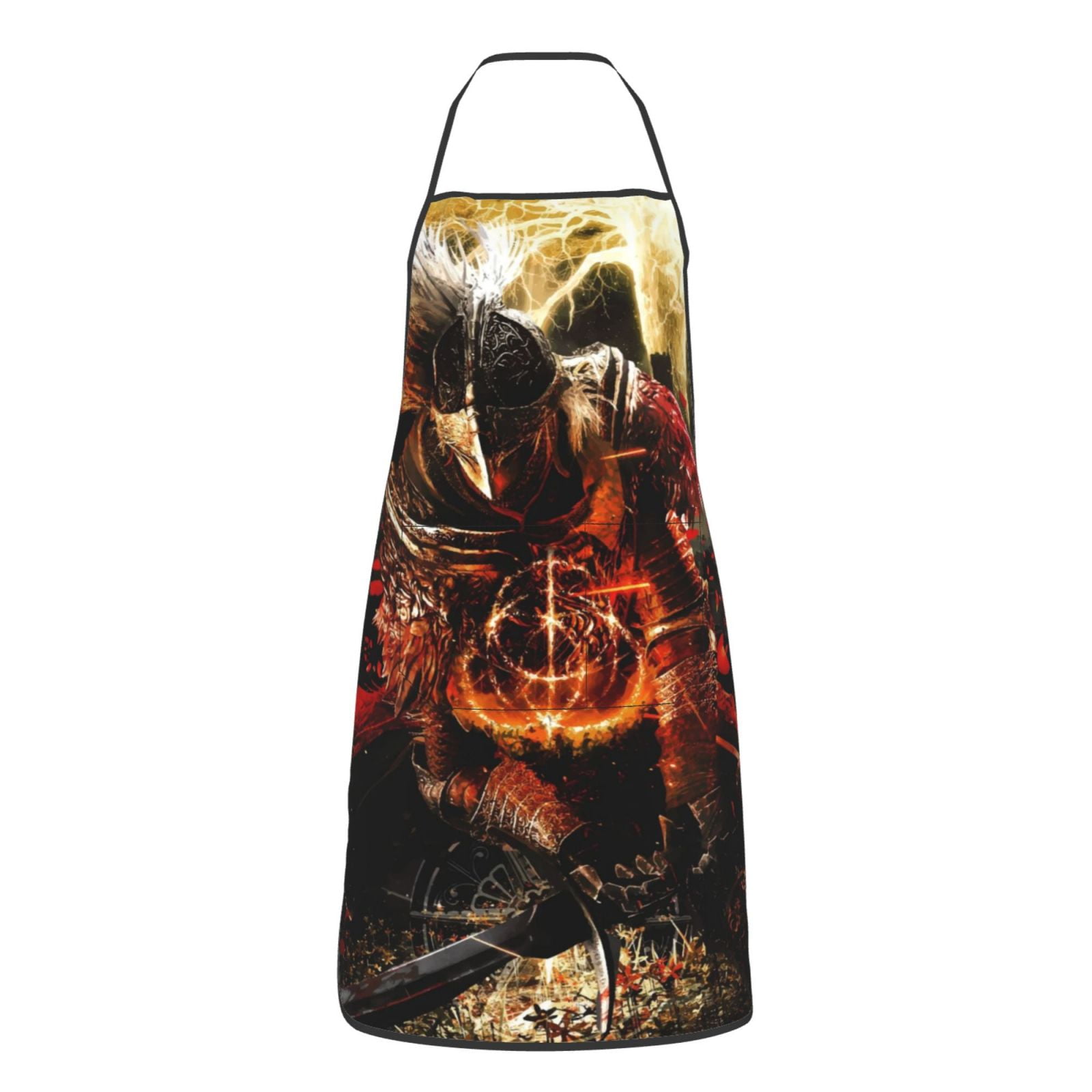 Elden Ring Kitchen Apron Waterdrop Resistant Apron with Adjustable ...