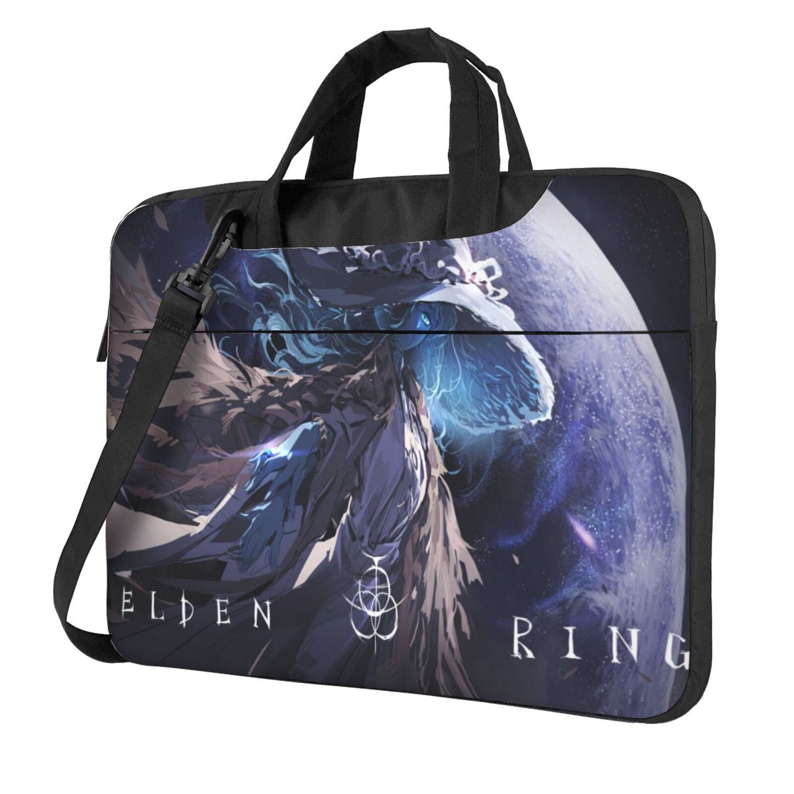 Elden Ring Laptop Bag with Extra Pocket Soft Carrying Handle & Shoulder ...