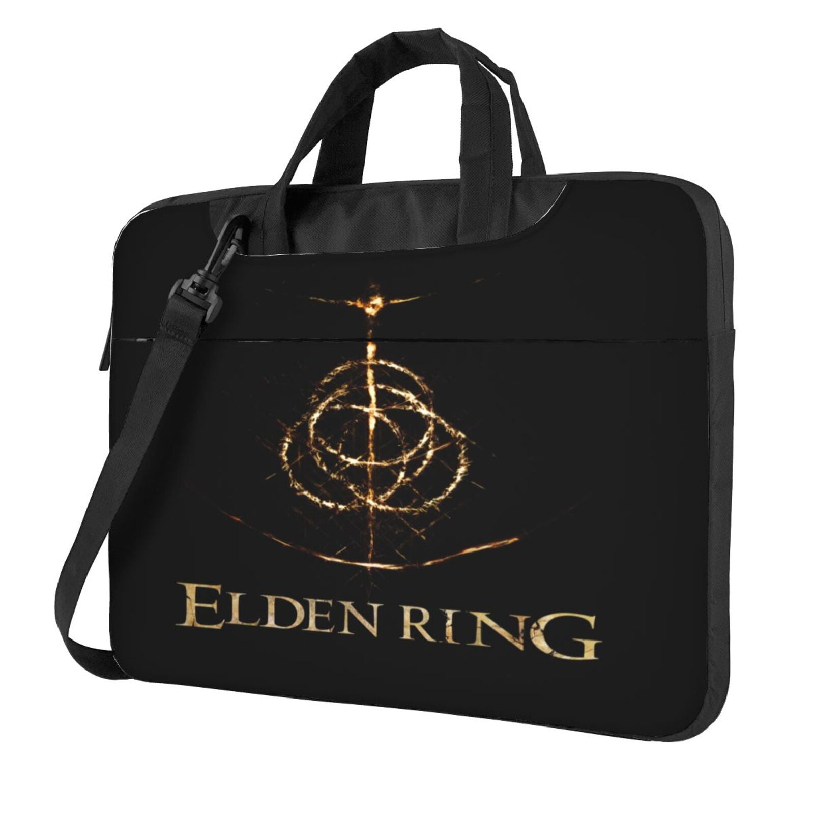 Elden Ring Laptop Bag with Extra Pocket Soft Carrying Handle & Shoulder ...