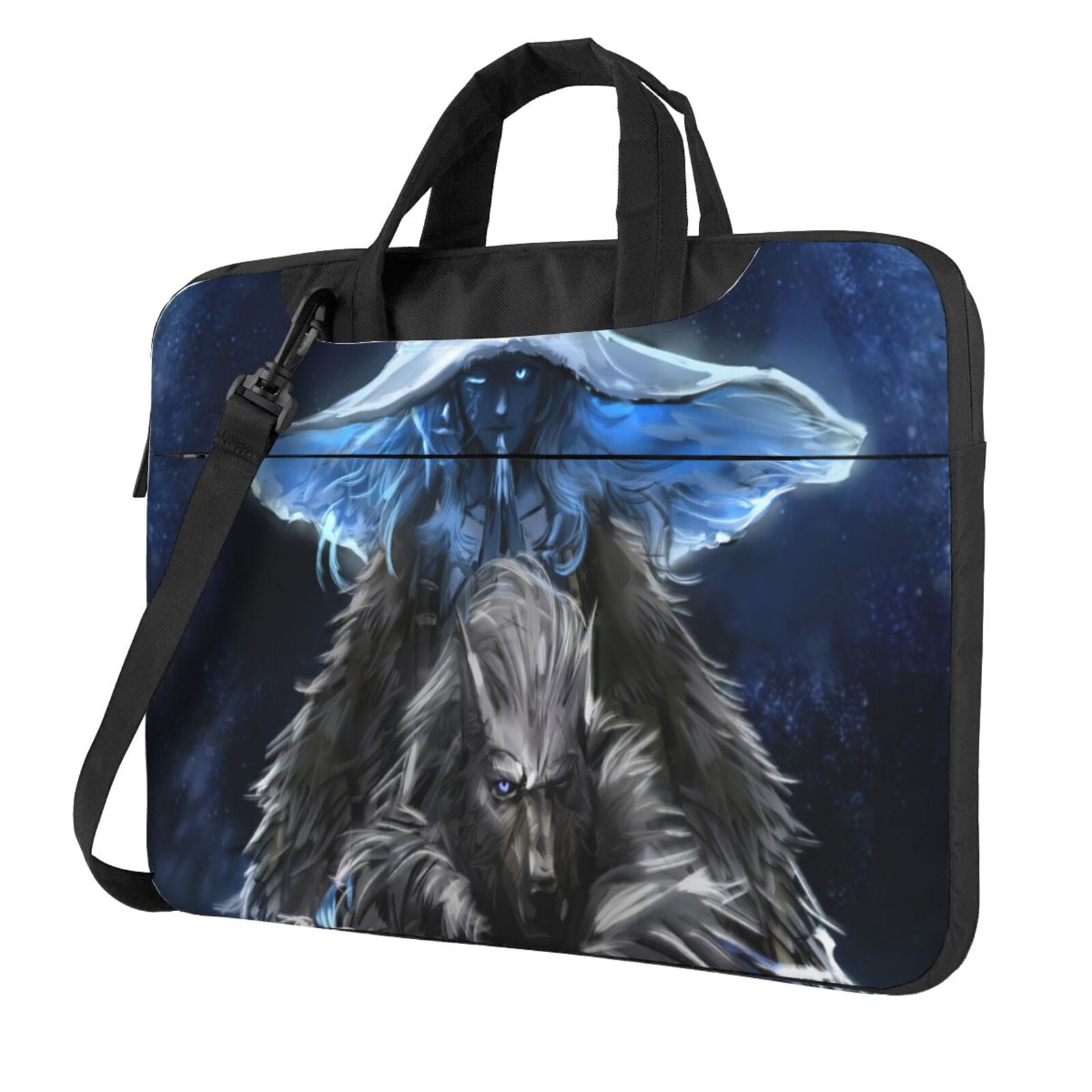 Elden Ring Laptop Bag with Extra Pocket Soft Carrying Handle & Shoulder ...