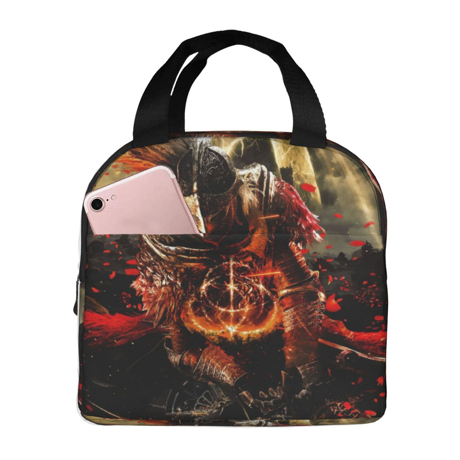 Elden Ring Lunch Box Insulated Lunch Bag for Women Men Reusable Cooler Funny Lunch Tote Bag ...