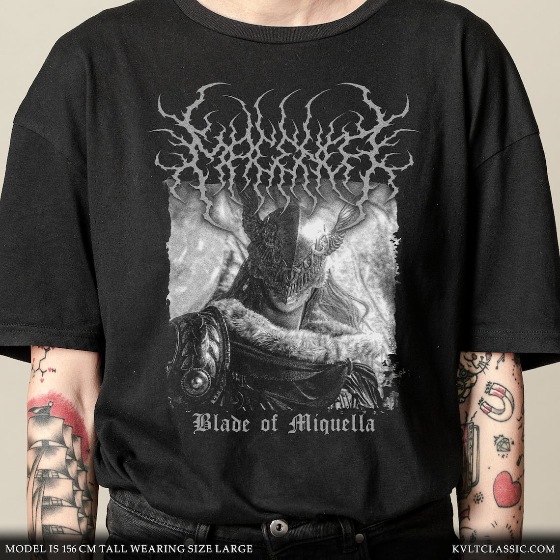 Elden Ring Malenia T-Shirt, Metal Band Style FromSoftware Unisex Game ...