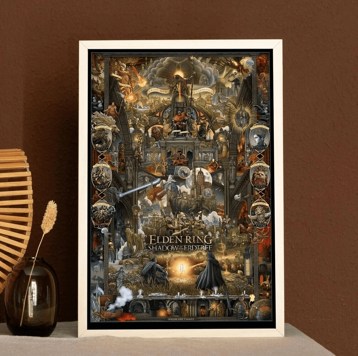 Elden Ring Movie Poster, Dark Fantasy Game Art Poster - Walmart.com