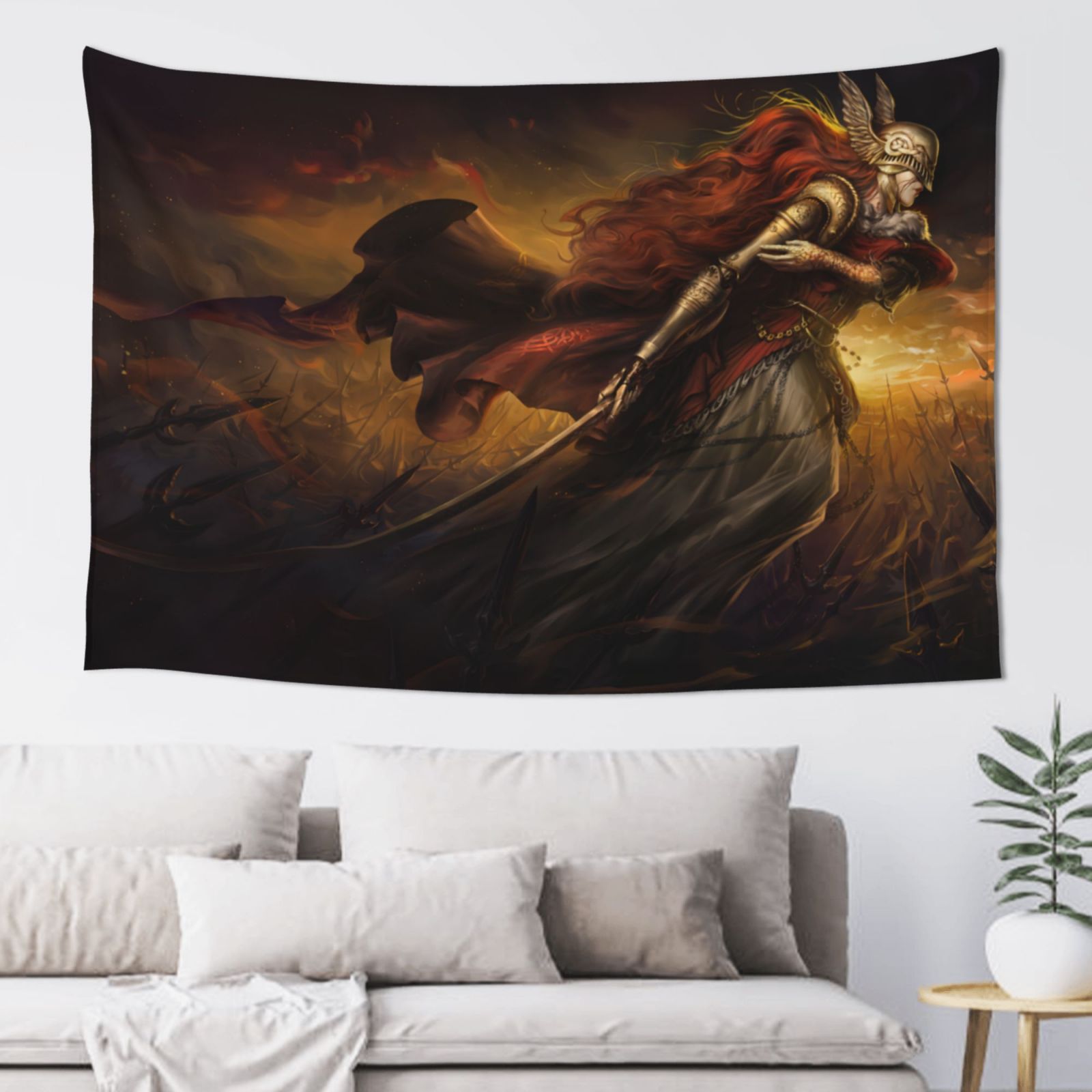 Elden Ring Wall Hanging Tapestry For Living Room,Bedroom,Dorm Wall ...