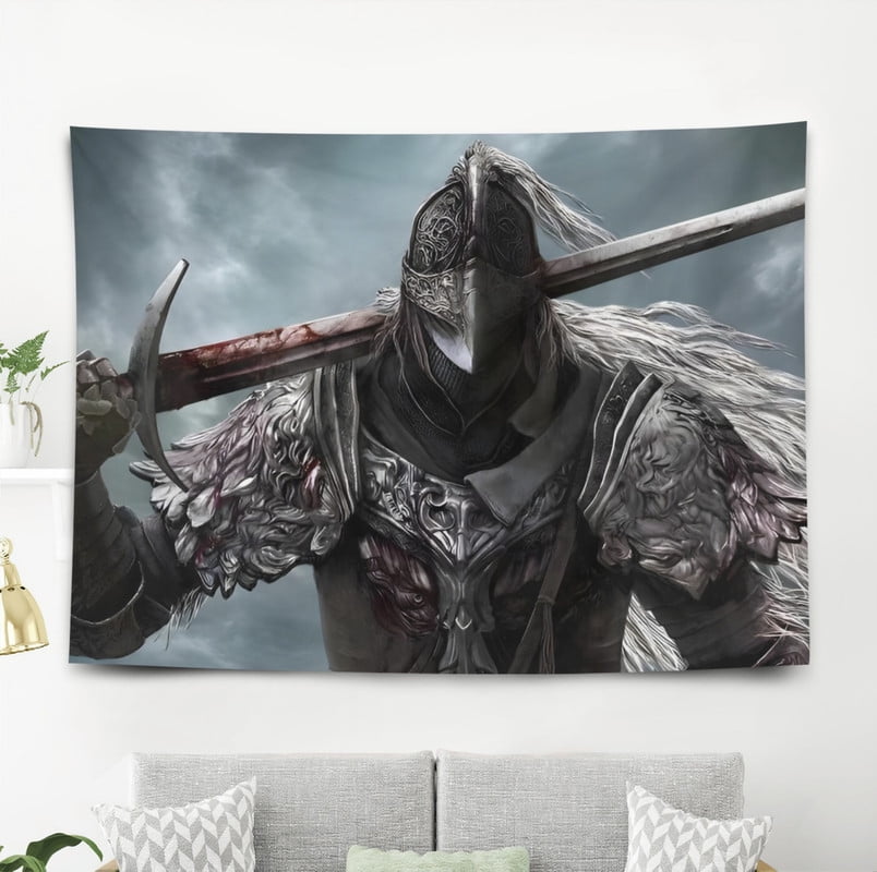 Elden Ring pattern wall hanging 50*60 inches high-quality peach skin ...