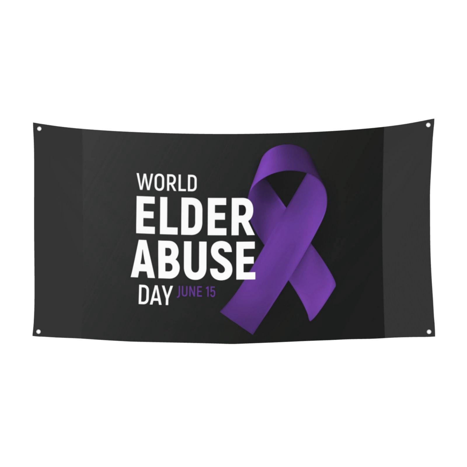 Elder Abuse Awareness Banner Backdrop Flag Photography Background Decor ...