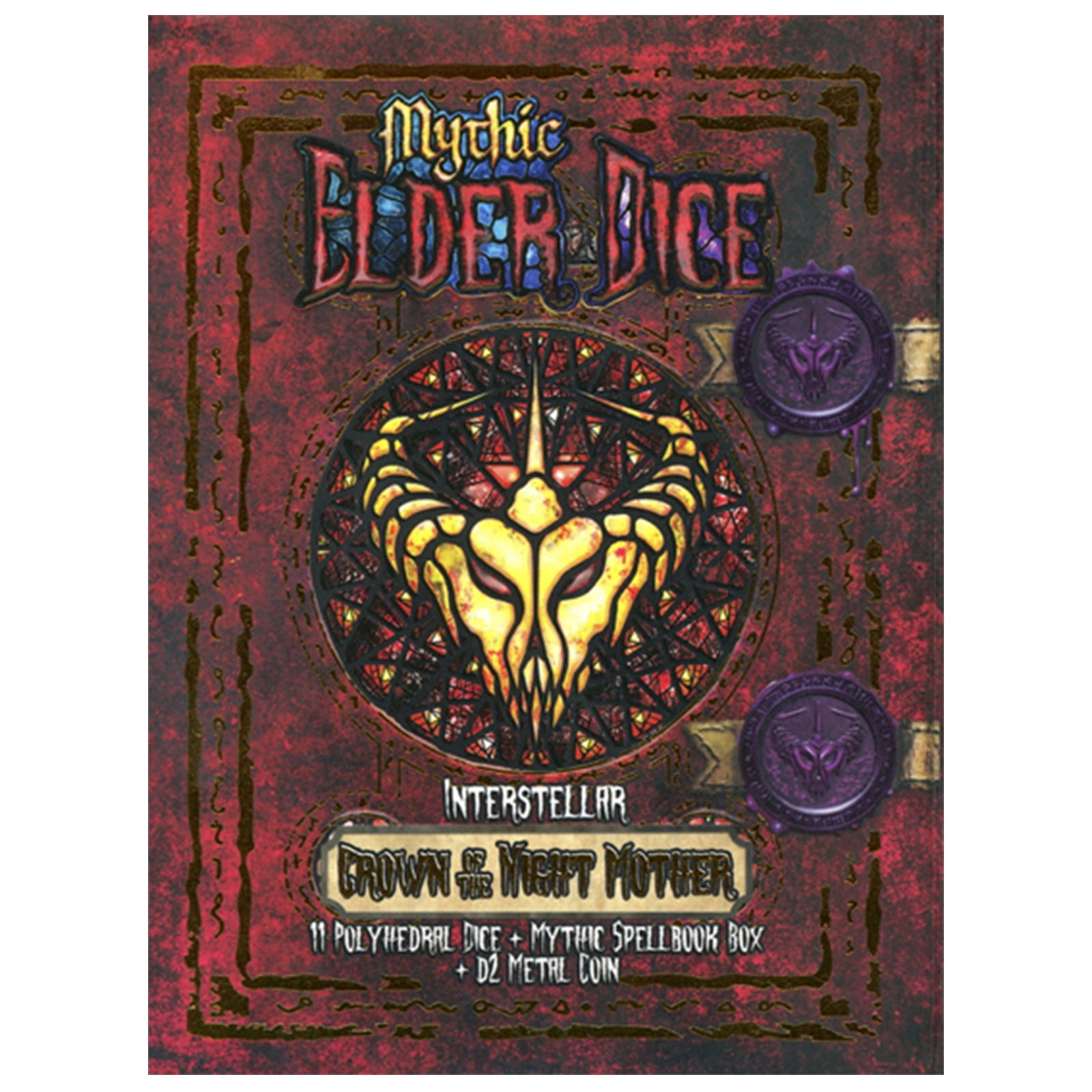 Elder Dice Interstellar Crown Of The Night Mother Mythic 11 Polyhedral ...