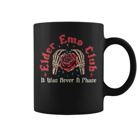 Elder Emo Club Mom Scene Kid Punk Alt It Was Never A Phase C - Walmart.com