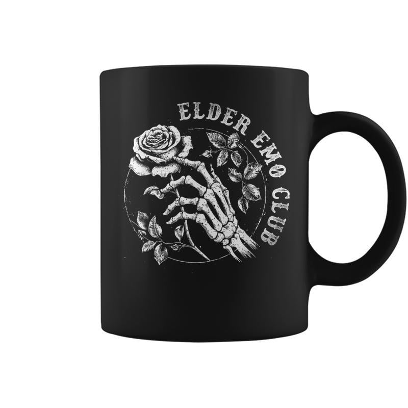 Elder Emo Club Skeleton Coffee Mugs - Walmart.com