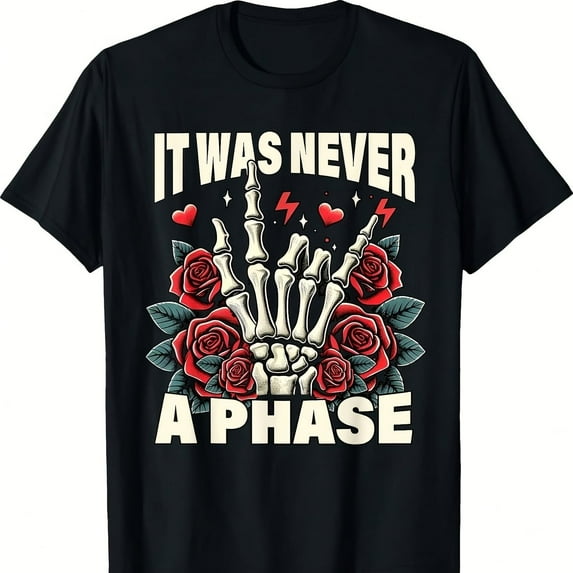Elder Emo Pop Punk Spirit Music Lover It Was Never A1 Phase T-S1Hirt ...