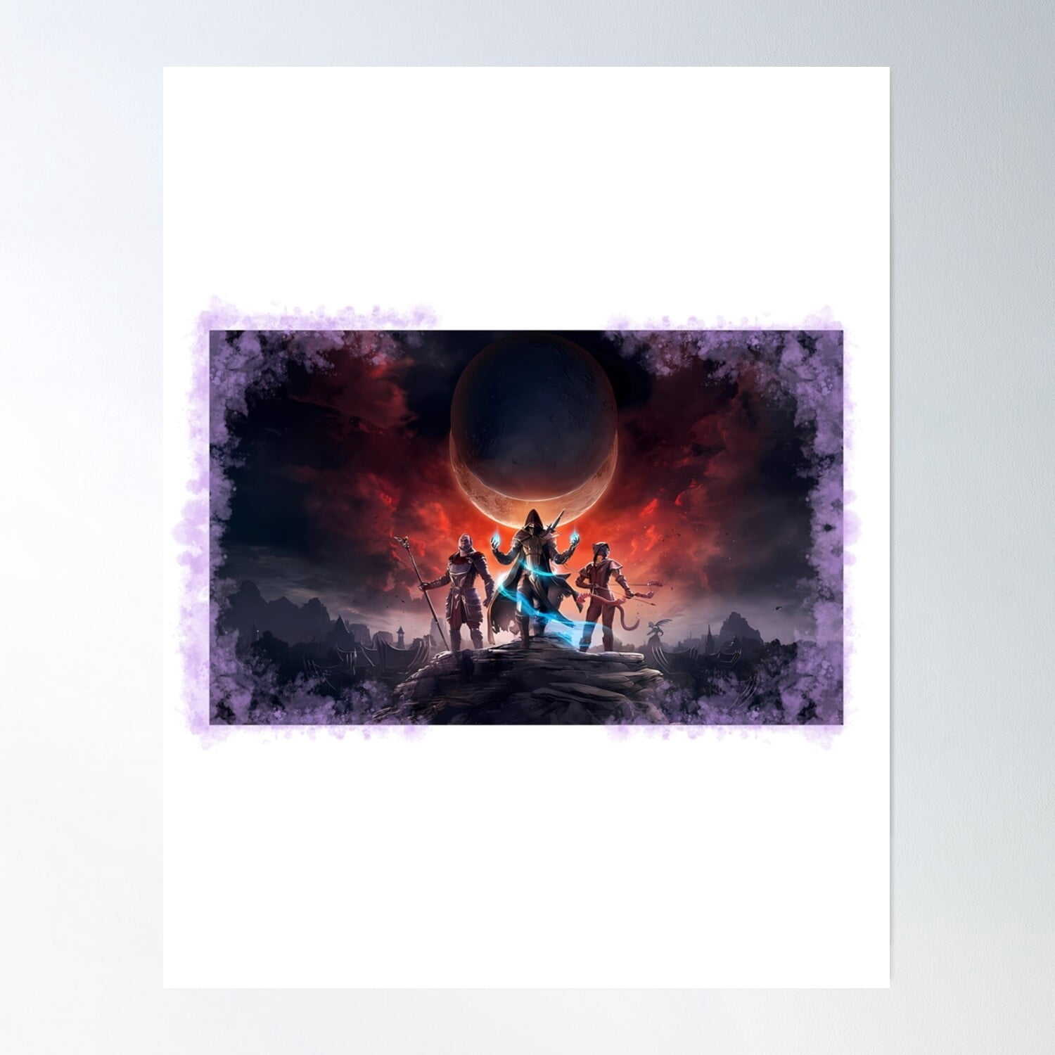Elder Scrolls' Scenic Art Poster Wall Art, Modern Wall Decor, 16x24 ...