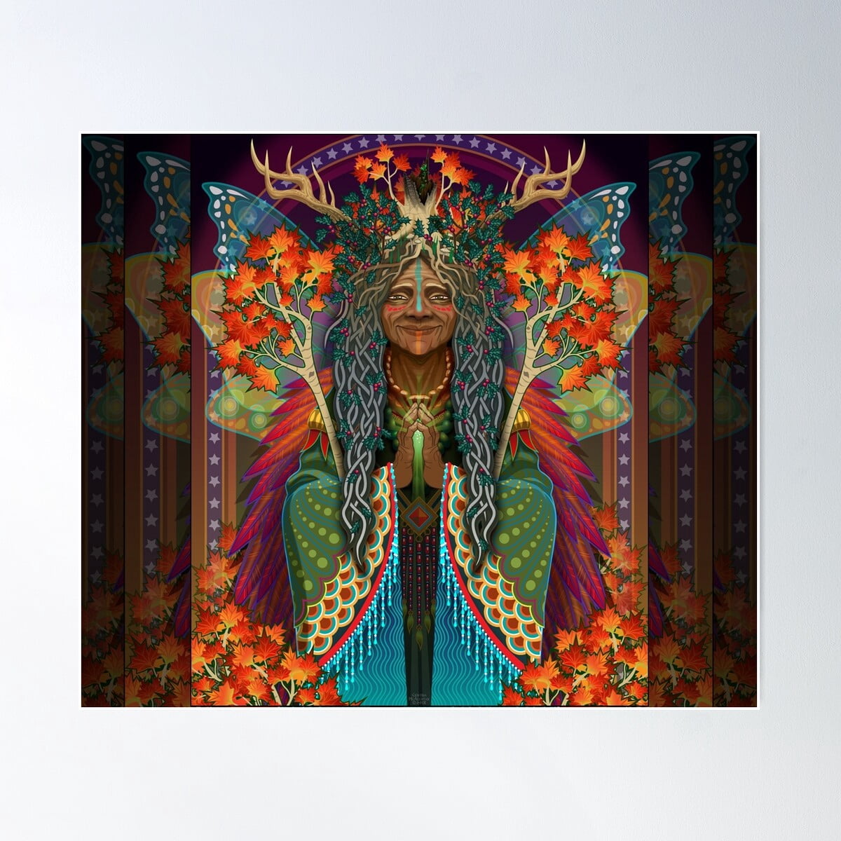 Elder Spirit Poster, 8x12 UNFRAMED - Walmart.com