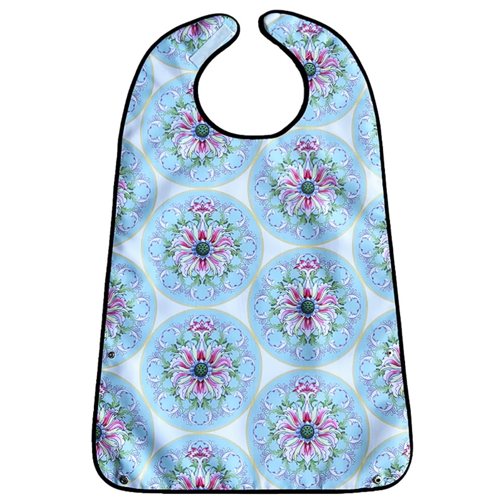 Elderly Bibs for Dining Adult Bibs Adjustable Bibs Magic Patch Bibs ...