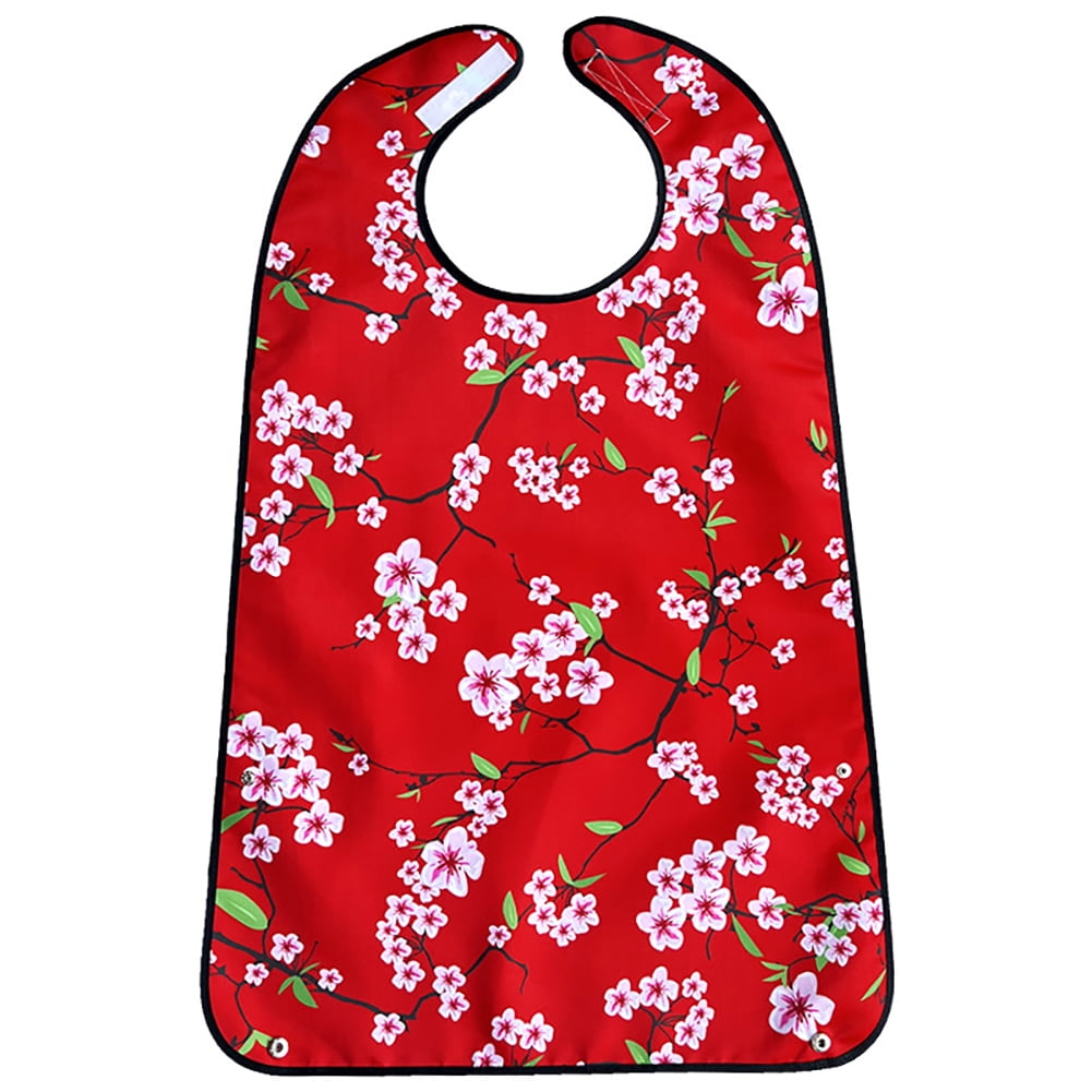Elderly Bibs for Dining Adult Bibs Adjustable Bibs Magic Patch Bibs ...