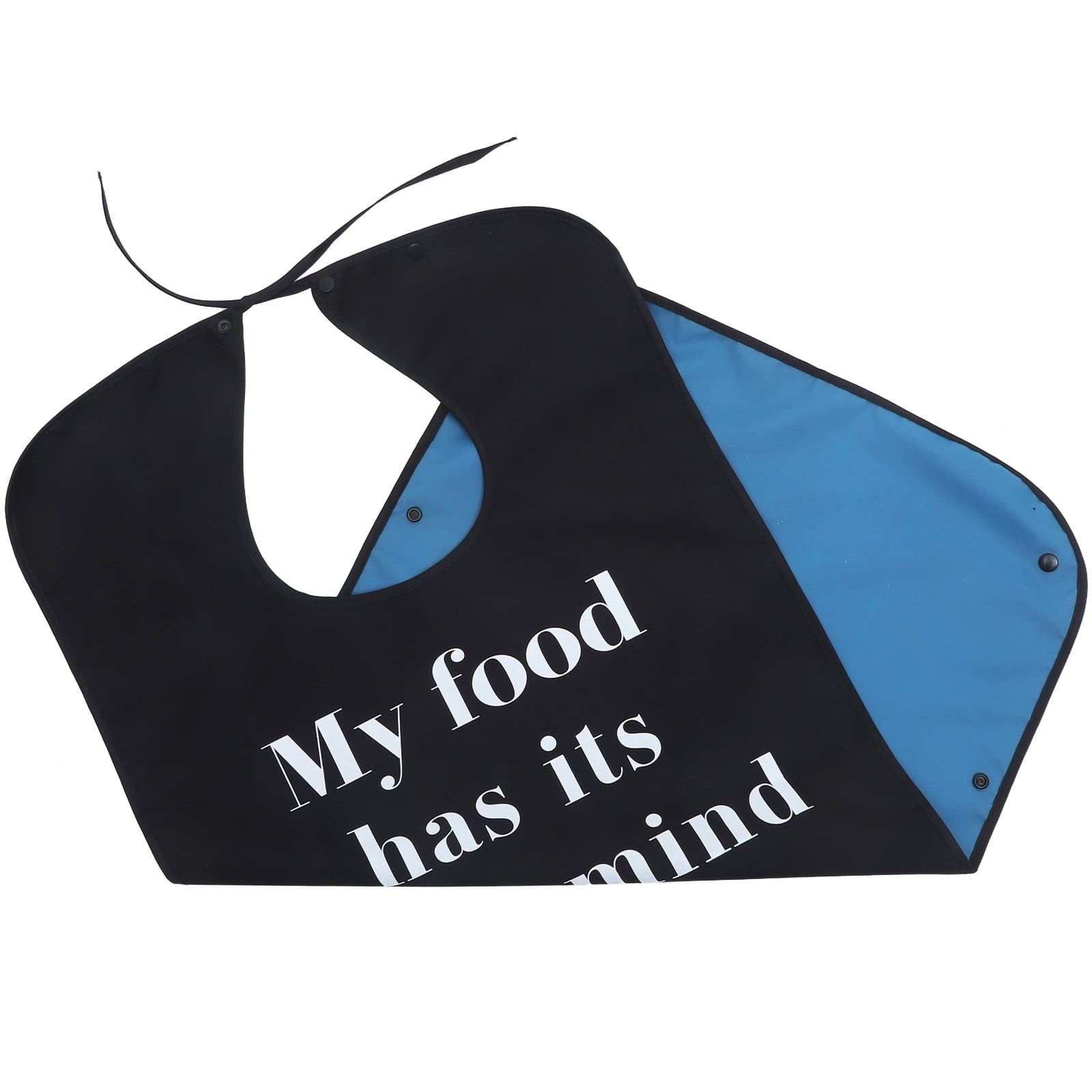 Elderly Eating Bib Adult Bibs for Folding Clothing Protector Polyester ...