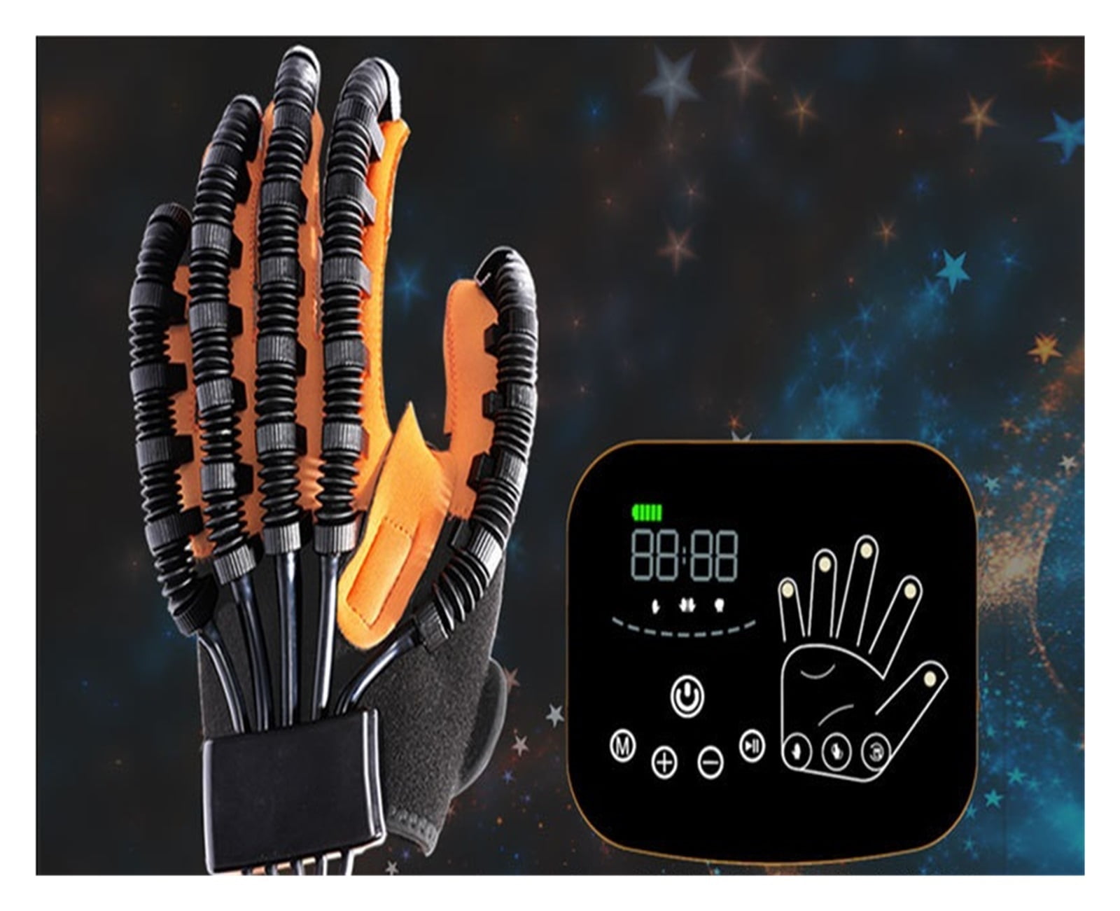 Elderly Finger Rehabilitation Machine Gloves Training Equipment Hemiplegic Stroke Hand Exercise ...